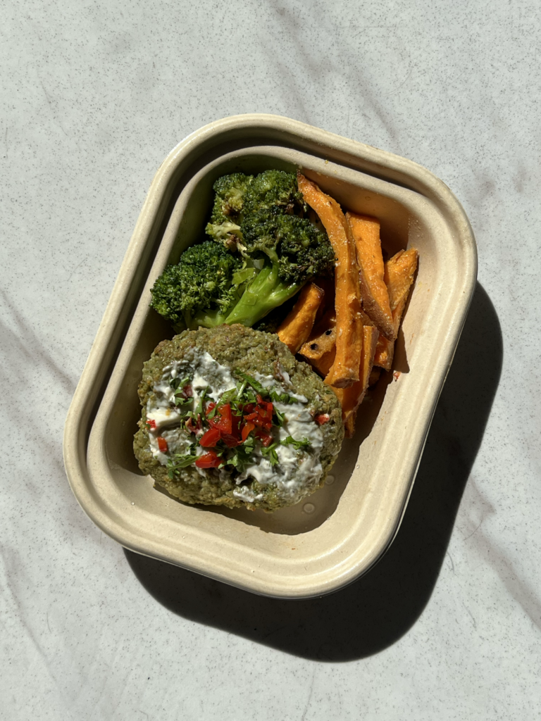 Herb Chicken Burger - LS Organics